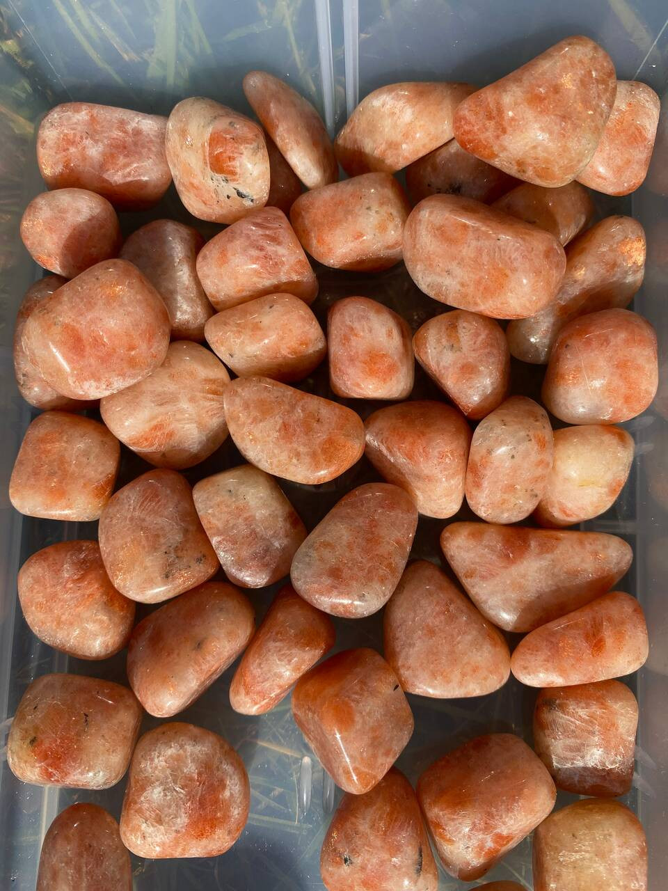 Tumbled Sunstone - Sunstone Tumbled Stone | New Moon Beginnings