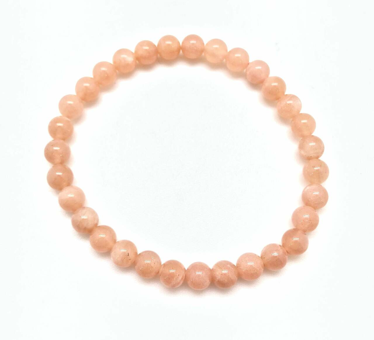peach moonstone beads