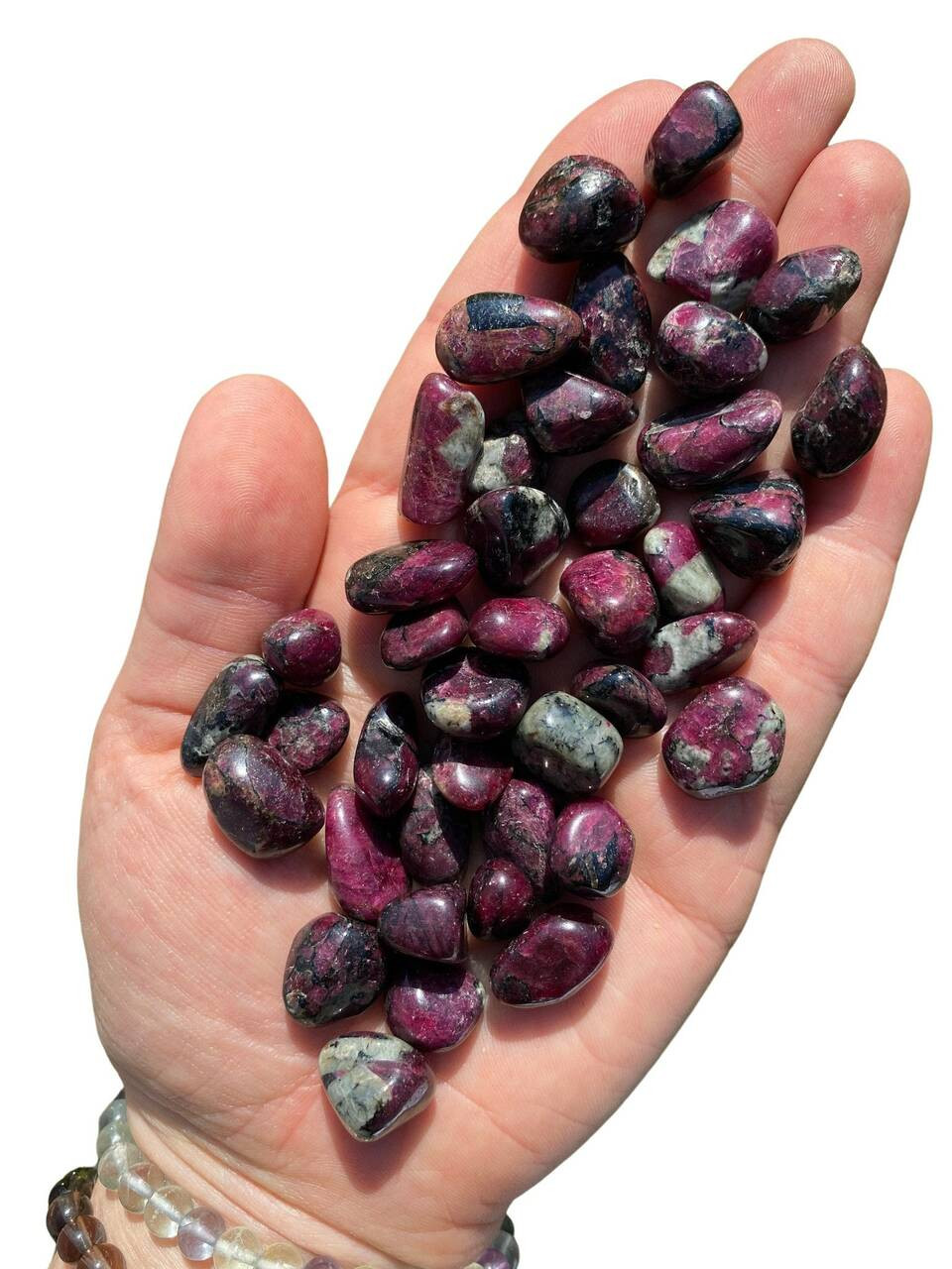 Eudialyte Tumbled Stone - Grade AAA | New Moon Beginnings