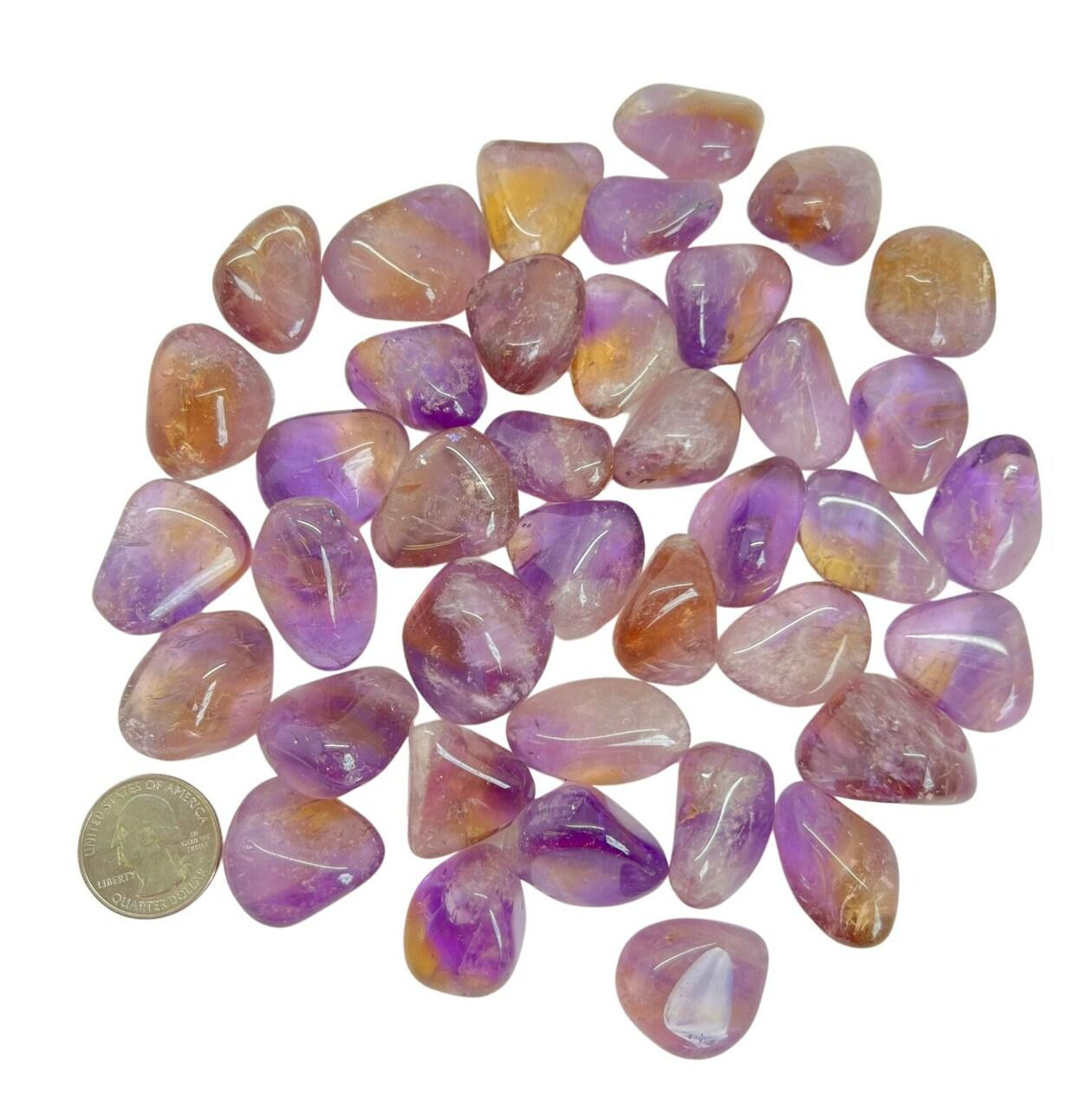 Ametrine Tumbled Stone - Grade A | New Moon Beginnings