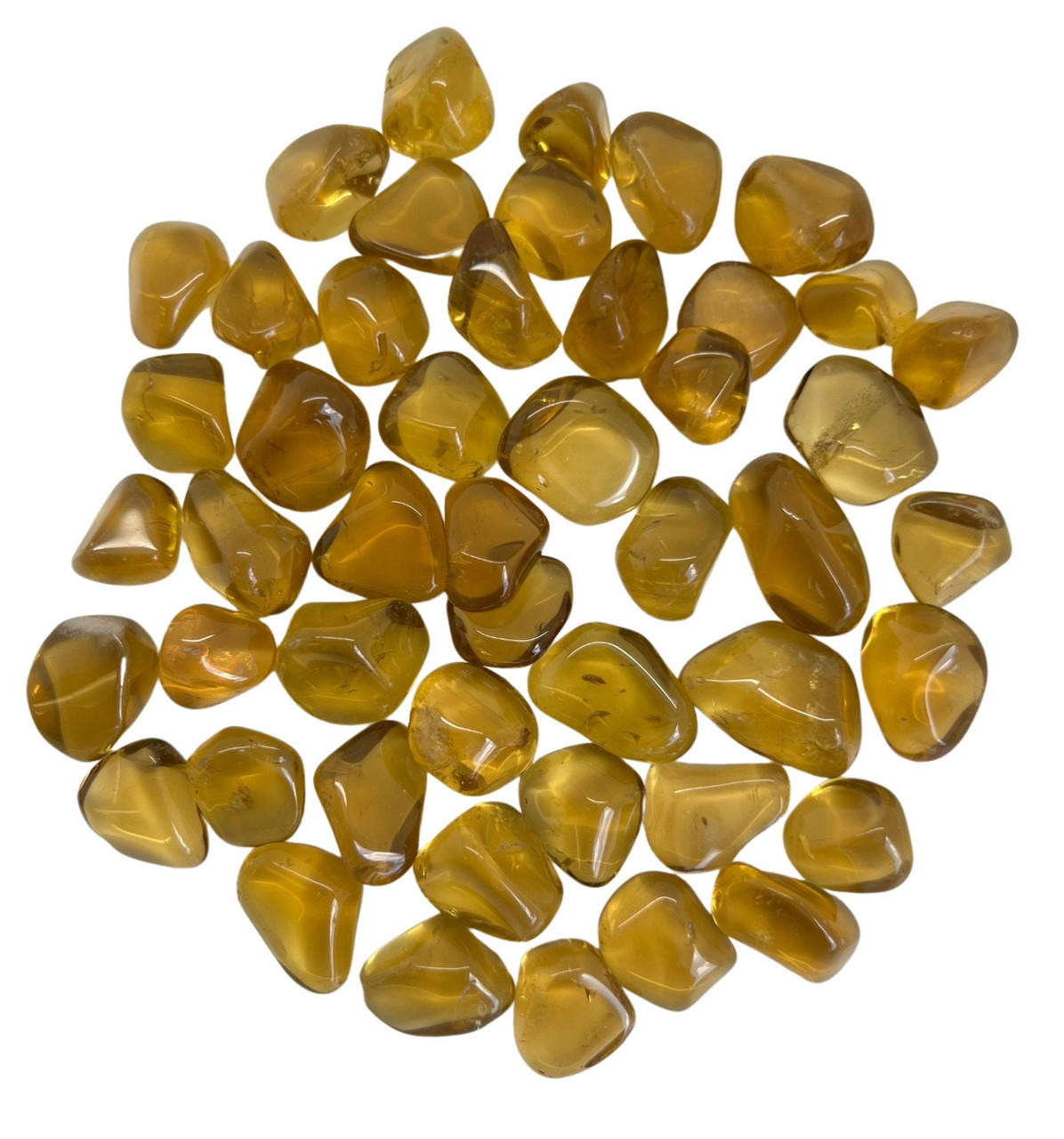 Whiskey Quartz Tumbled Stone | New Moon Beginnings