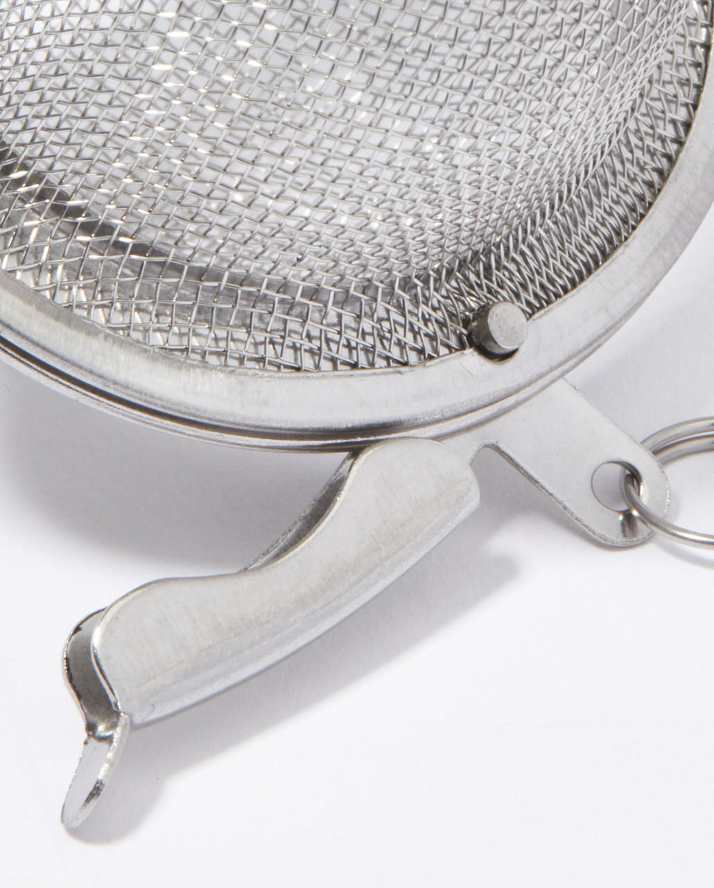 Tigers Eye Moon Shaped Crystal Tea Infuser | New Moon Beginnings