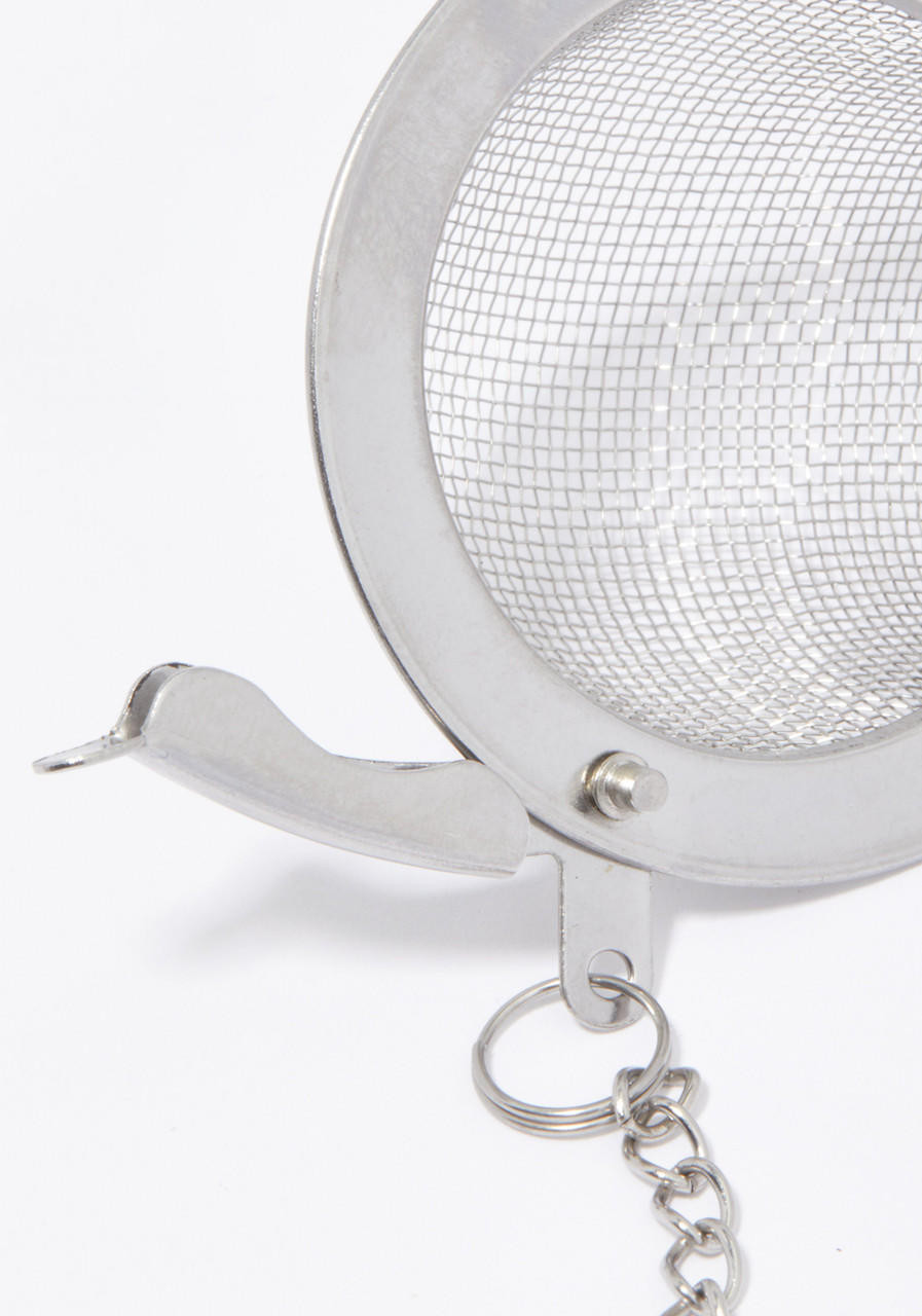 Raw Aquamarine Crystal Tea Infuser | New Moon Beginnings