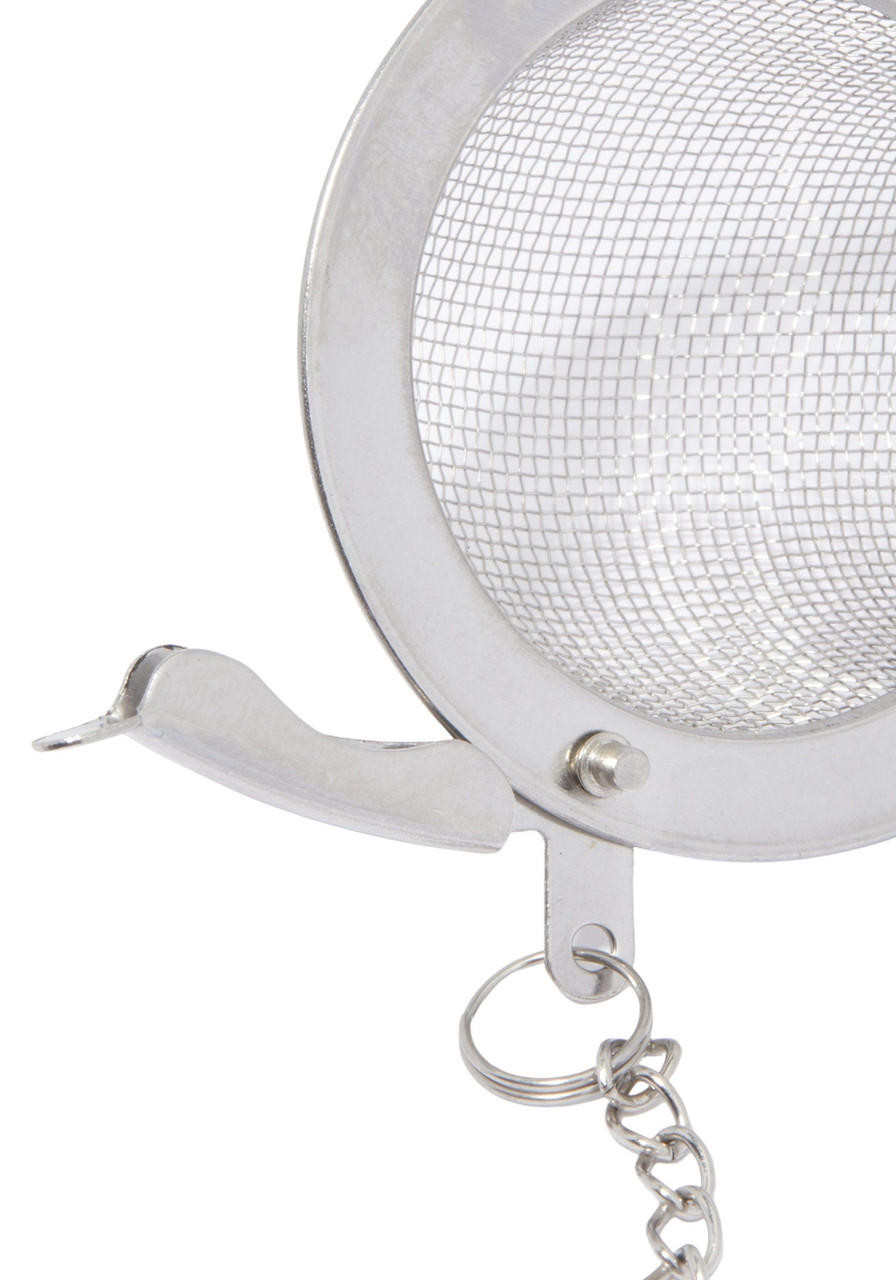 Clear Quartz Moon Shaped Crystal Tea Infuser | New Moon Beginnings