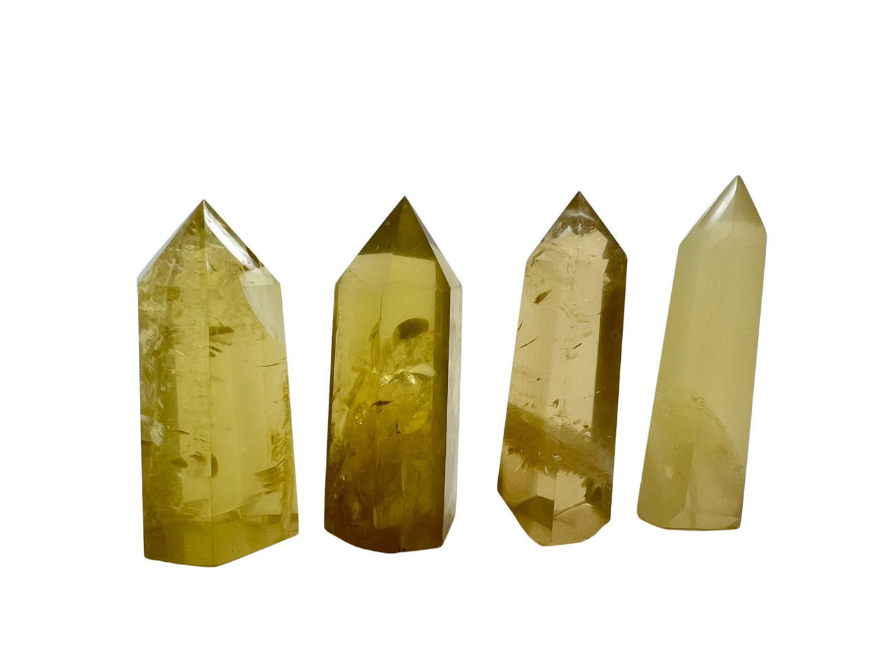 Polished Citrine Crystal Point | New Moon Beginnings