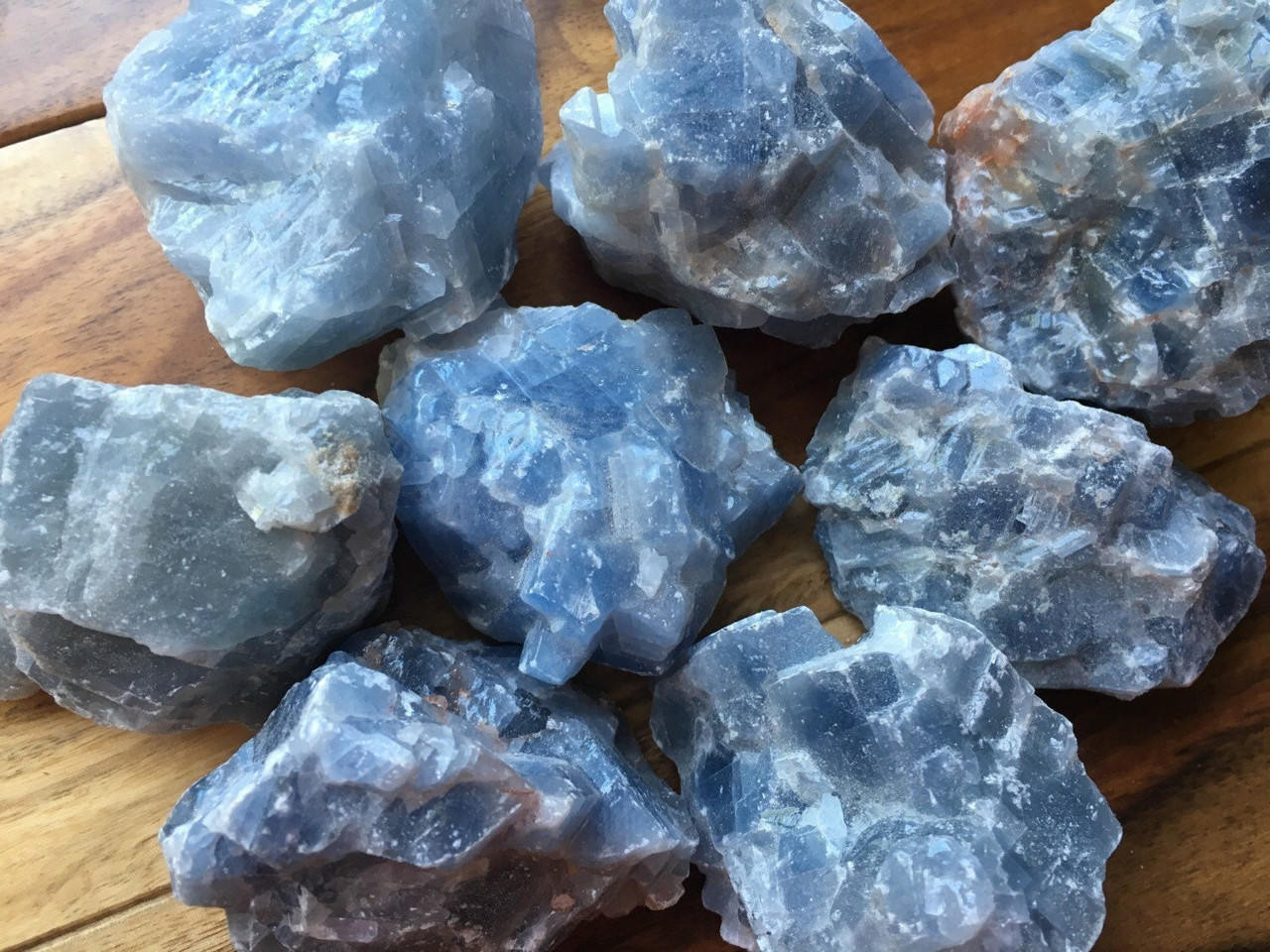 Raw Blue Calcite (Bulk) | New Moon Beginnings