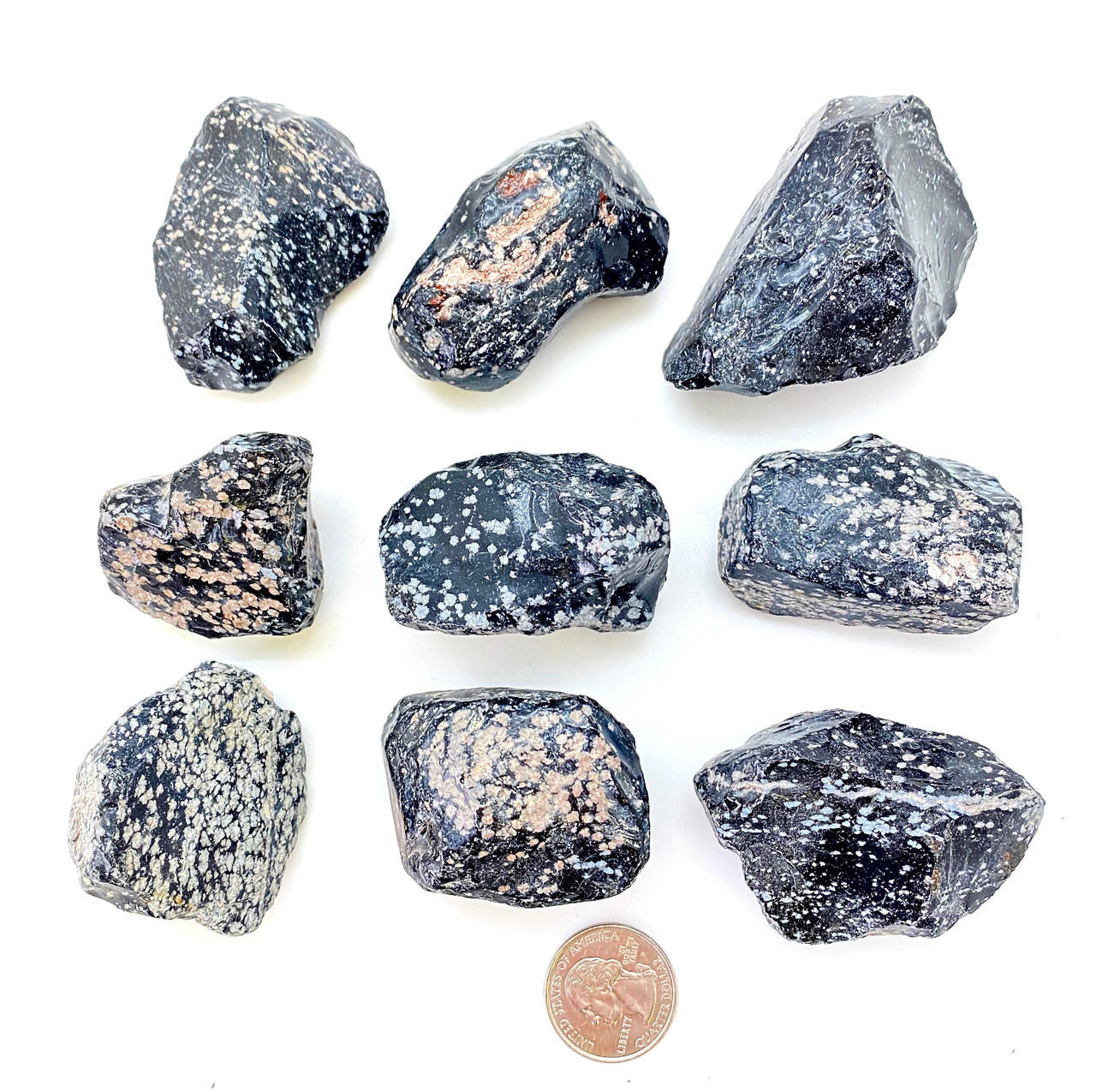 Raw Snowflake Obsidian (Bulk) | New Moon Beginnings