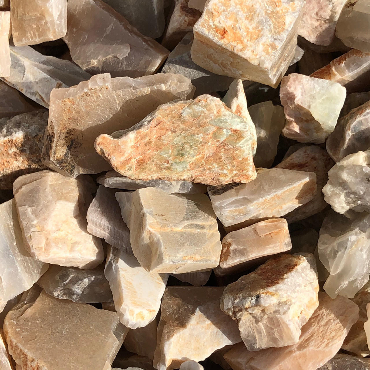 Raw Mixed Moonstone (Bulk) | New Moon Beginnings