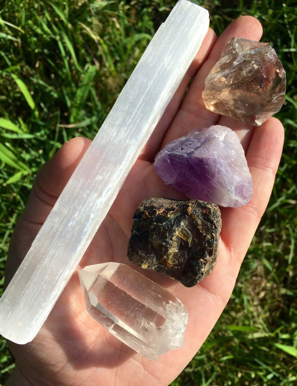Strength & Protection Stone Set (Raw) | New Moon Beginnings