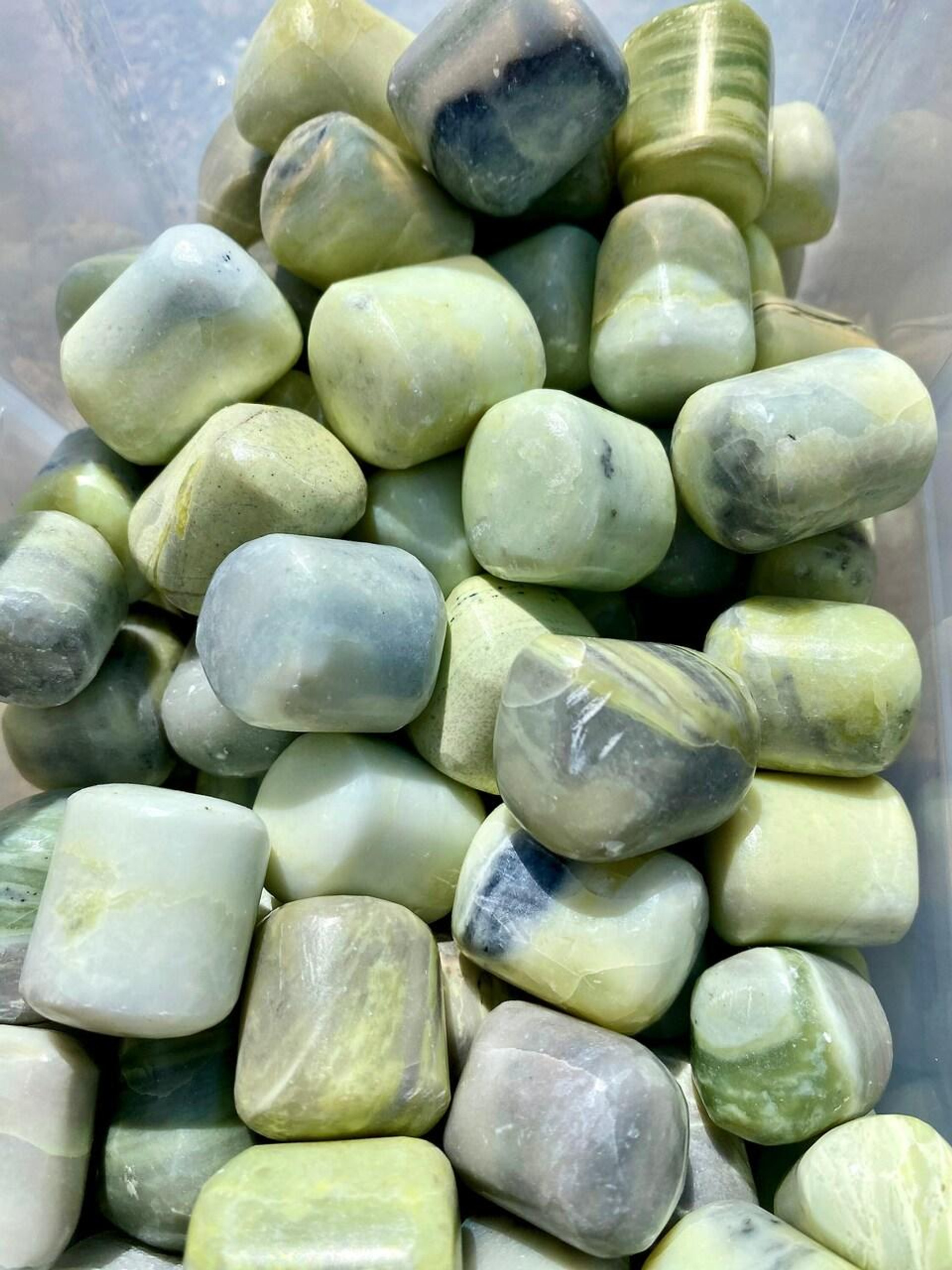 Raw Infinite Stone - Rough Serpentine Crystal | New Moon Beginnings