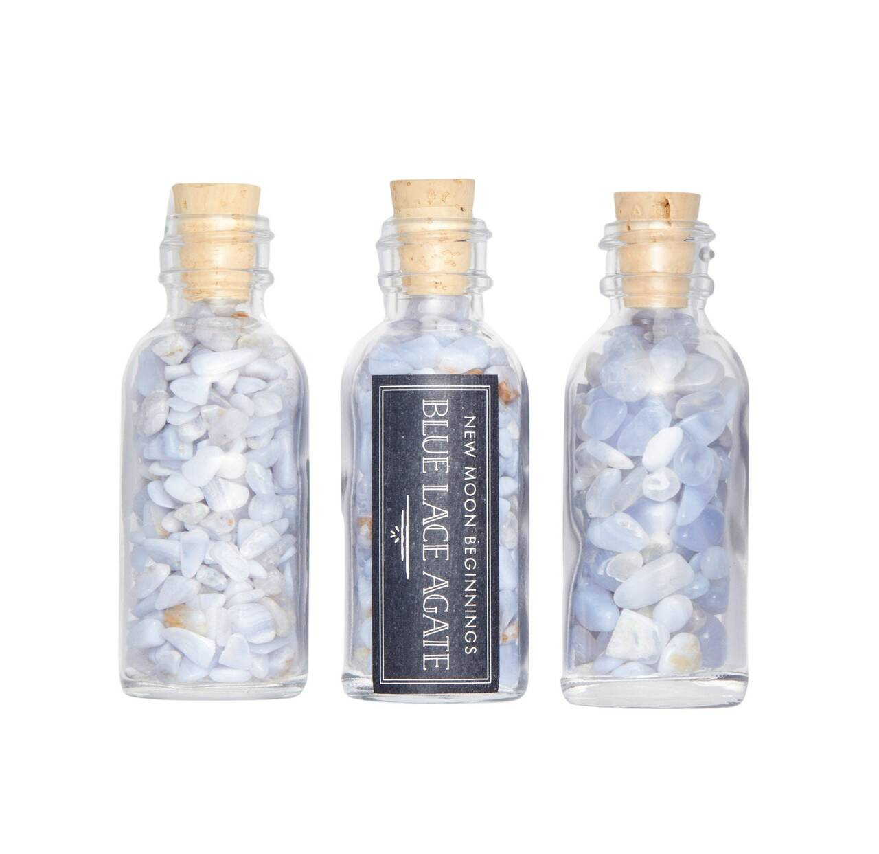 Blue Lace Agate Healing Crystals, Stones & Jewelry | New Moon Beginnings