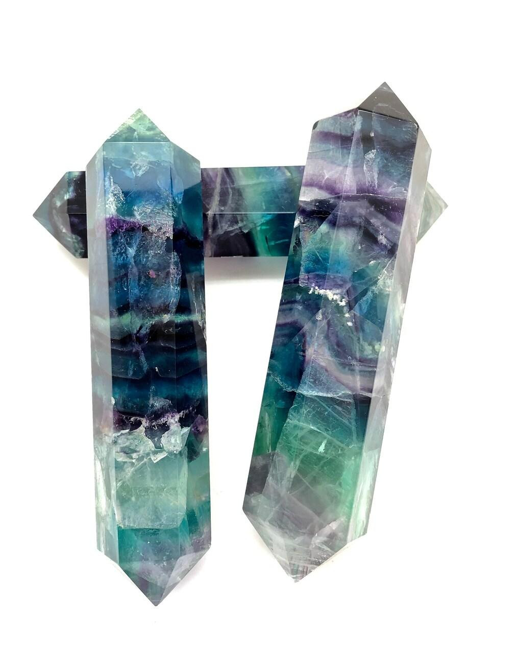 Lavender Fluorite Crystal Point | New Moon Beginnings