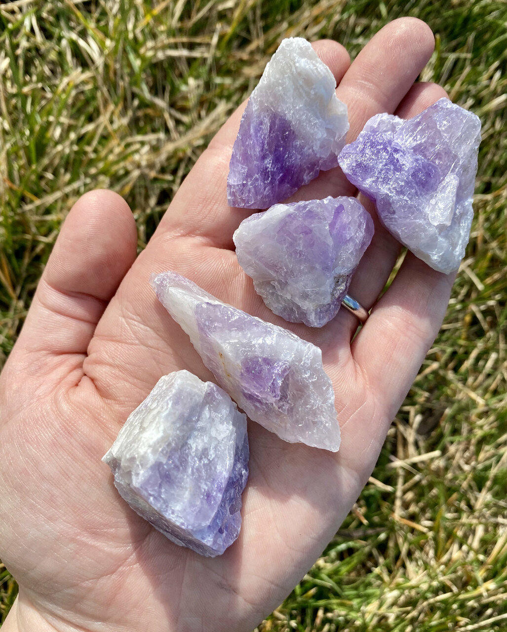 Raw Amethyst Crystal - Grade A | New Moon Beginnings