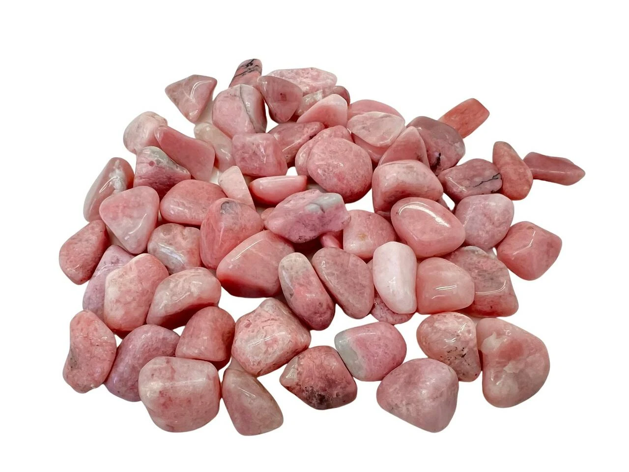 Pink Petalite Tumbled Stone | New Moon Beginnings