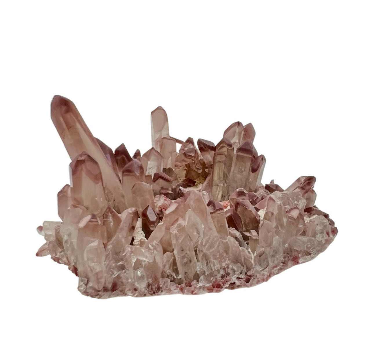 Raw Lithium Quartz Crystal Cluster | New Moon Beginnings