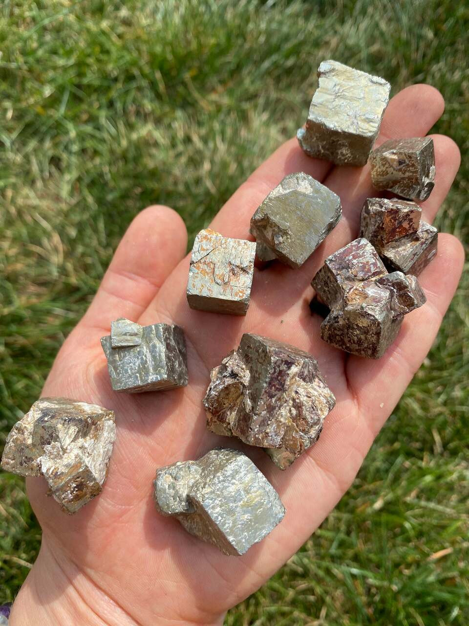 Raw Pyrite Stone - Grade B | New Moon Beginnings