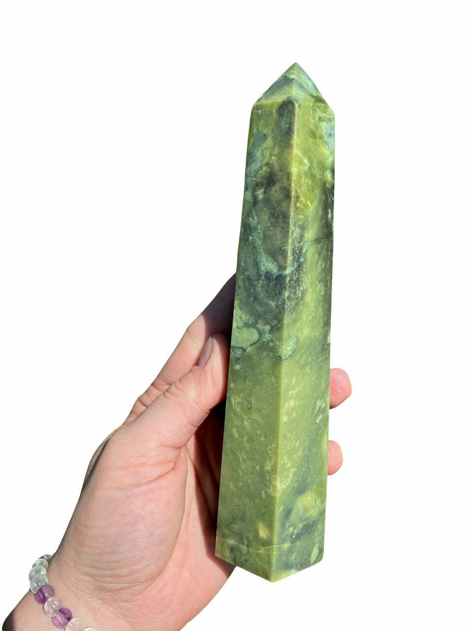 Sunstone Point Polished Stone Tower | New Moon Beginnings