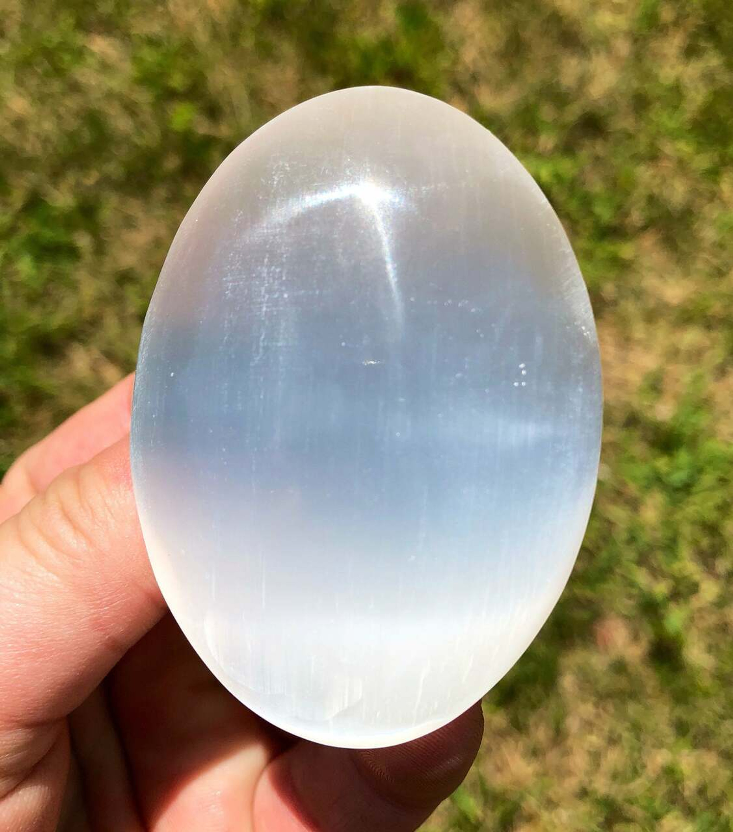 Tumbled Selenite - Selenite Tumbled Stone | New Moon Beginnings