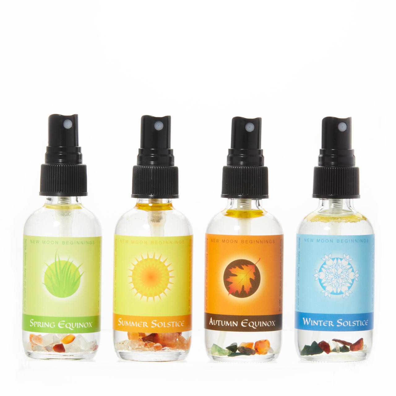 Four Elements Spray Set (4 Bottles) - Body & Room Sprays with Healing ...