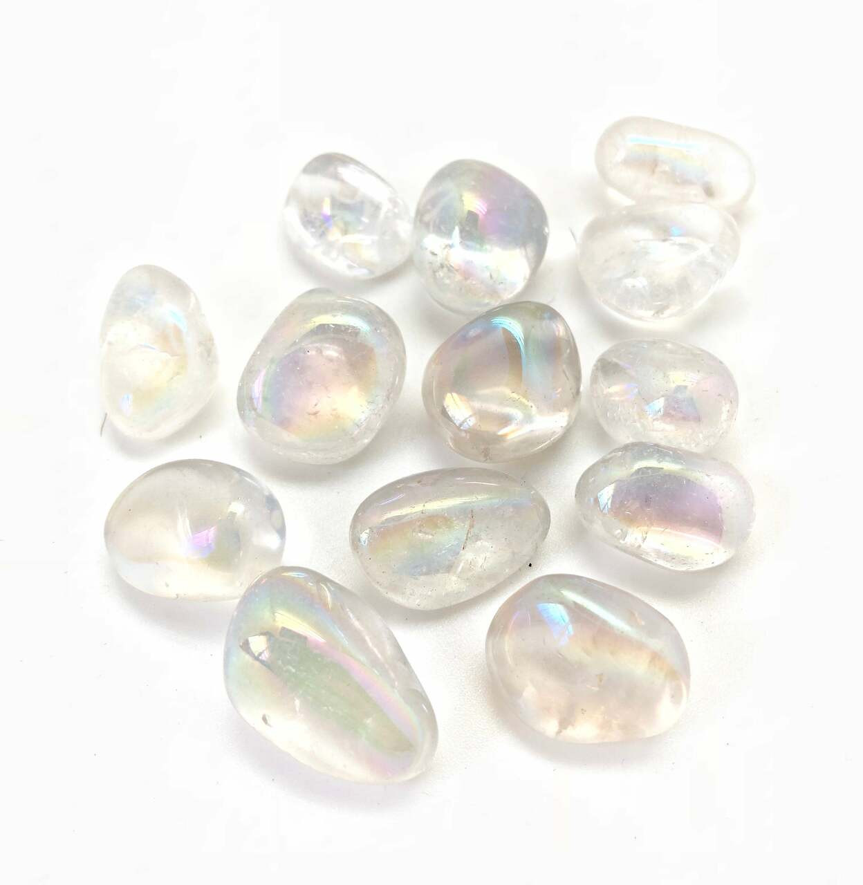 Tumbled Tanzine Aura Quartz - Tanzine Aura Quartz Tumbled Stone | New ...