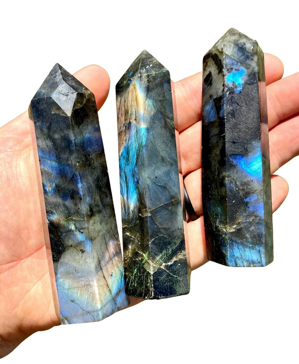 Raw Labradorite Stone | New Moon Beginnings