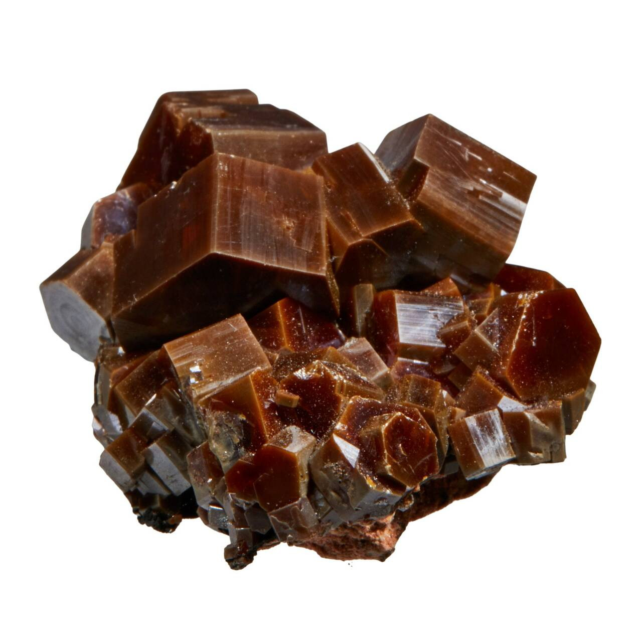 Vanadinite Crystal Cluster - No.33 | New Moon Beginnings