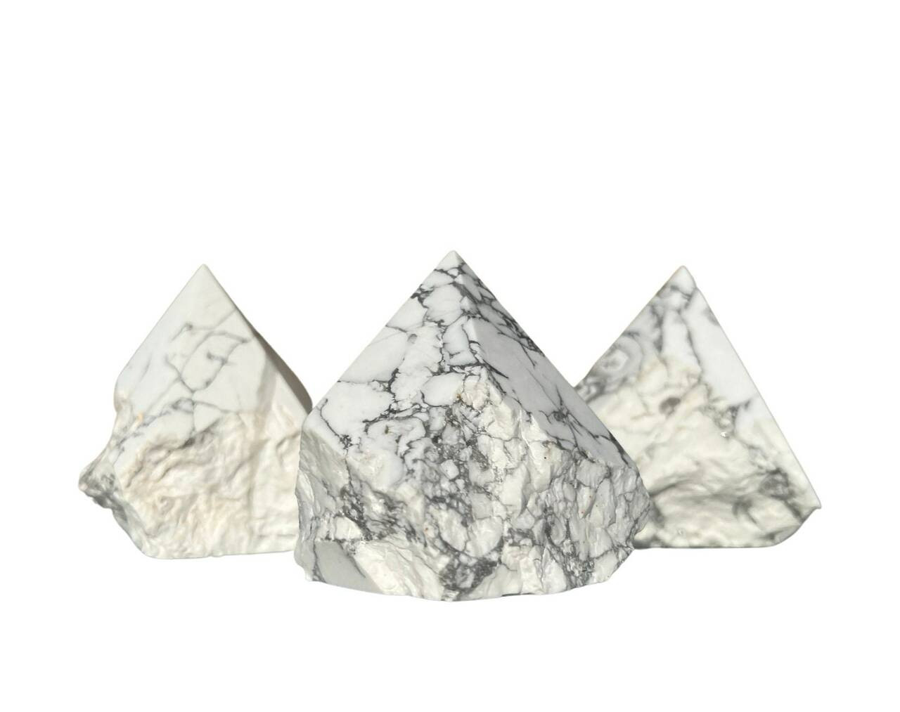 White Howlite Aura Point | New Moon Beginnings