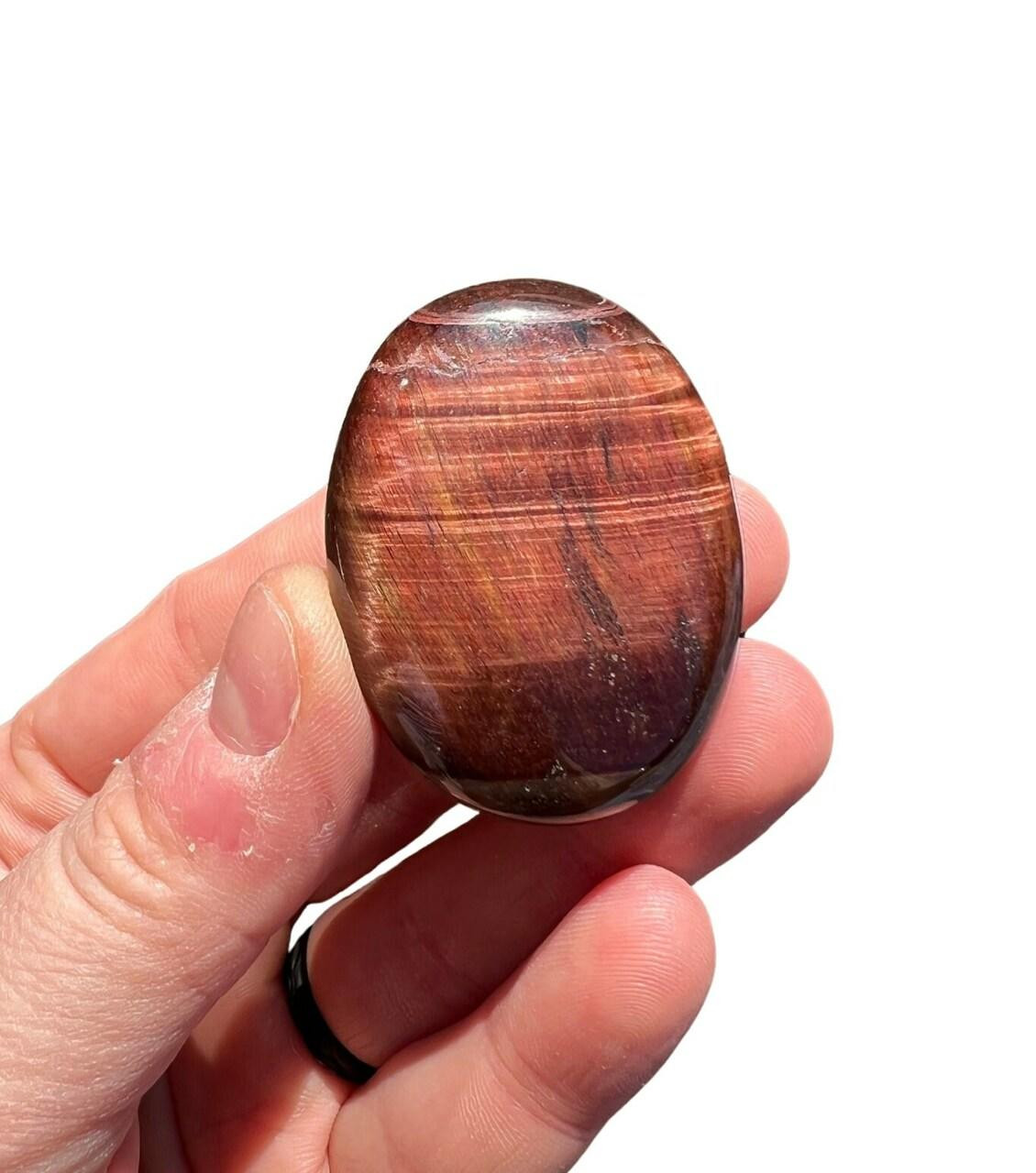 Raw Red Tigers Eye Stone | New Moon Beginnings