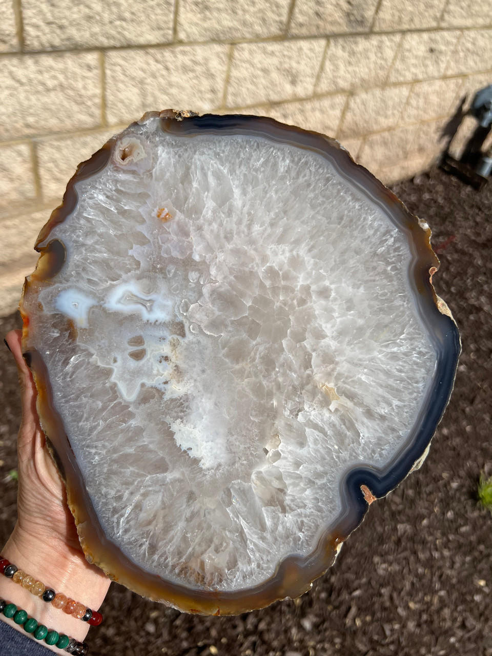 Large Agate Slices & Slabs | New Moon Beginnings