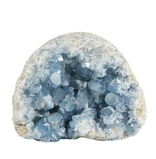 Raw Celestite Crystal Cluster - Natural Blue Celestite | New Moon ...