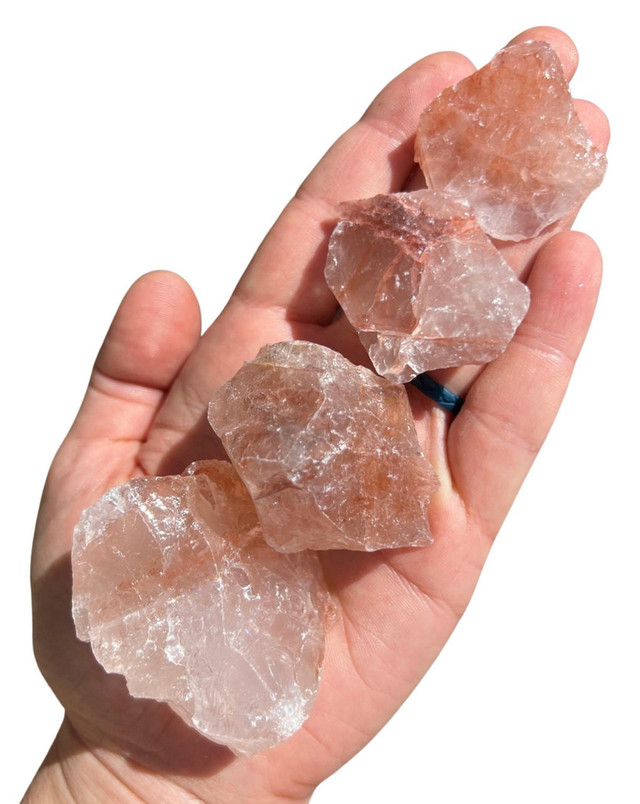 Tumbled Fire Quartz - Fire Quartz Tumbled Stone | New Moon Beginnings