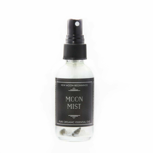 Moon Mist Spray - Room Spray with Healing Crystals | New Moon Beginnings