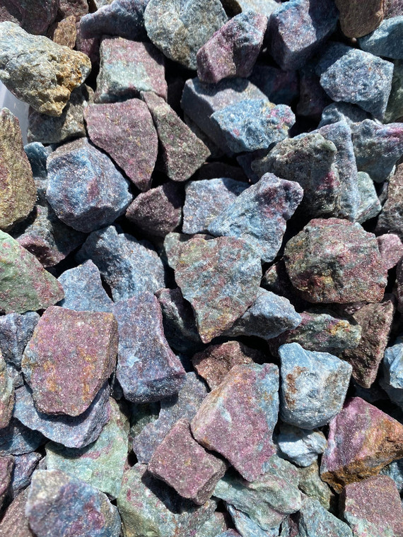 Raw Ruby in Kyanite Stone | New Moon Beginnings