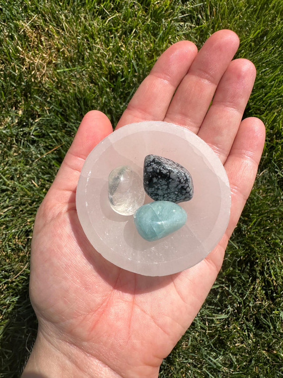 Calming & Soothing Stone Set (Tumbled) | New Moon Beginnings