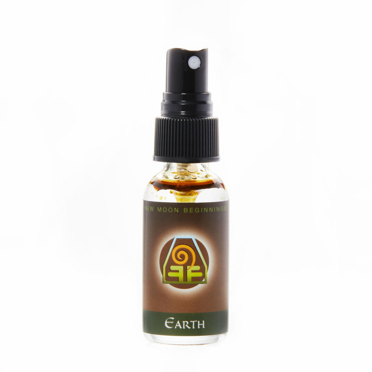 Earth Element Spray - Room Spray with Healing Crystals | New Moon ...