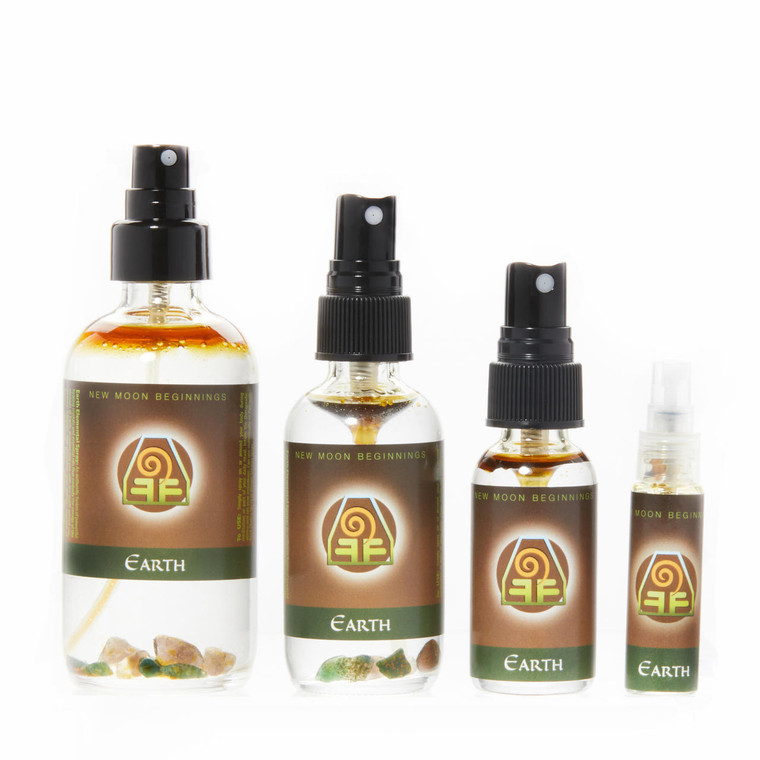 Earth Element Spray - Room Spray with Healing Crystals | New Moon ...