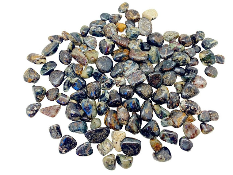 Astrophyllite Tumbled Stone with Aegirine | New Moon Beginnings