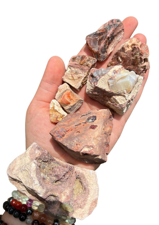 Raw Mexican Fire Opal Stone | New Moon Beginnings