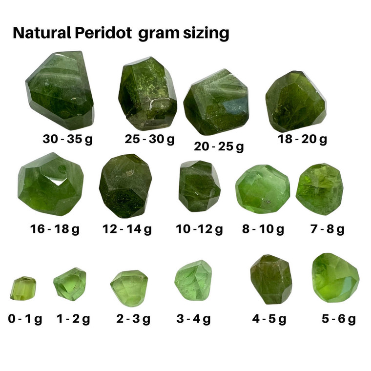 Faceted Peridot Crystal | New Moon Beginnings