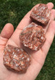 Raw Red Calcite Crystal | New Moon Beginnings