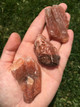 Raw Red Calcite Crystal | New Moon Beginnings