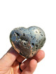 Pyrite Heart - Polished Stone Cluster | New Moon Beginnings
