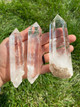 Clear Quartz Point with Root - Partially Polished Crystal | New Moon ...