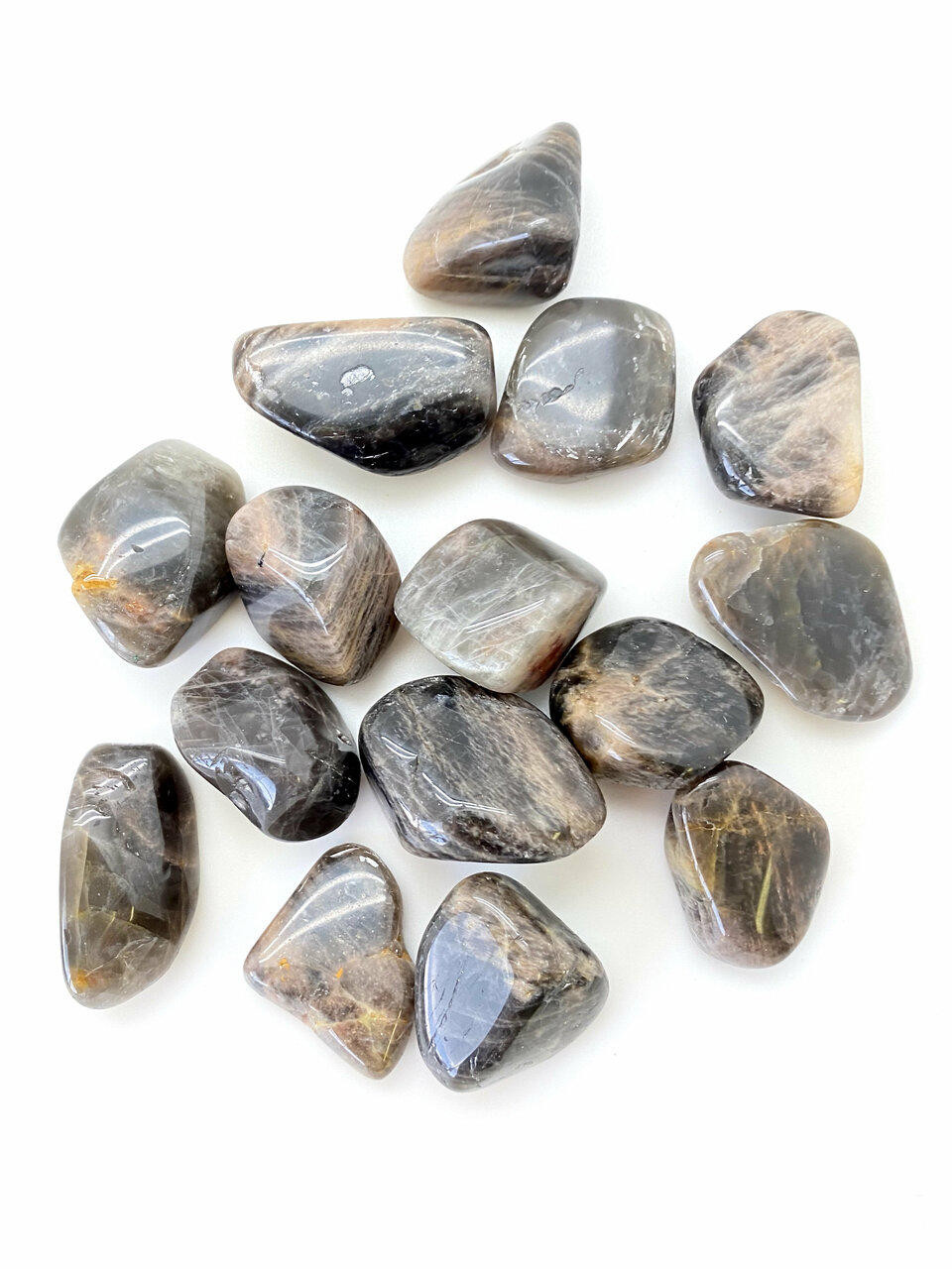 Tumbled Jet - Jet Tumbled Stone | New Moon Beginnings