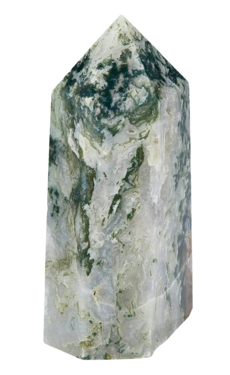 Moss Agate Point - 10 | New Moon Beginnings