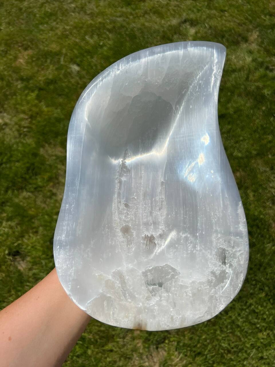 Selenite Dish or Bowl | New Moon Beginnings