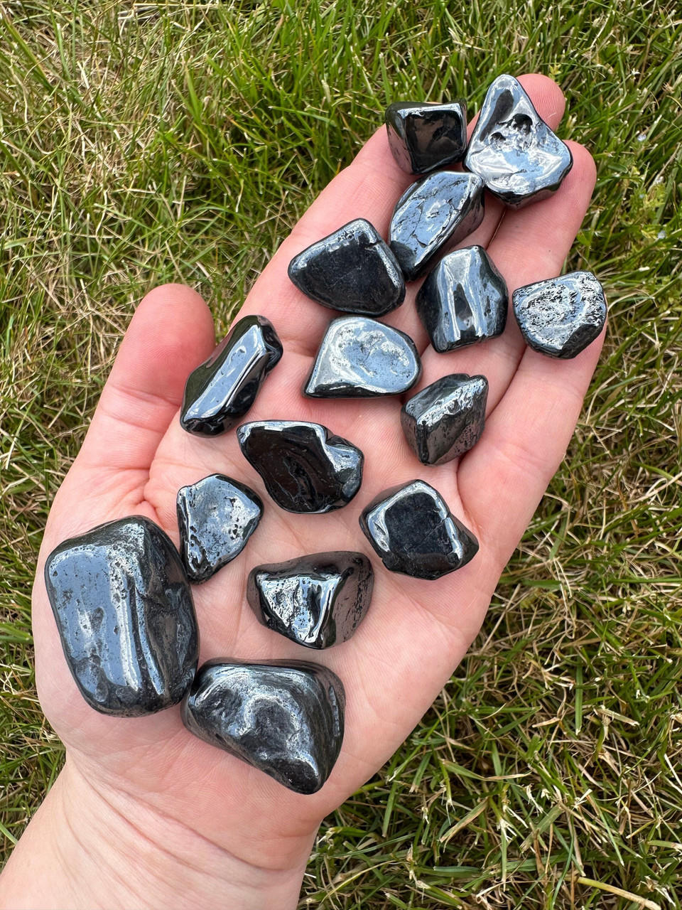 Manganese Tumbled Stone - New Moon Beginnings | New Moon Beginnings