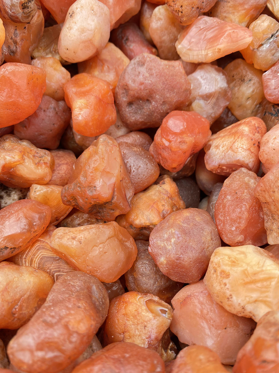 Raw Carnelian Stone | New Moon Beginnings