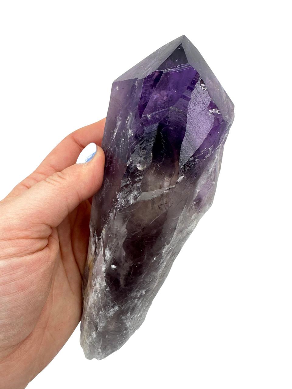 amethyst crystal point