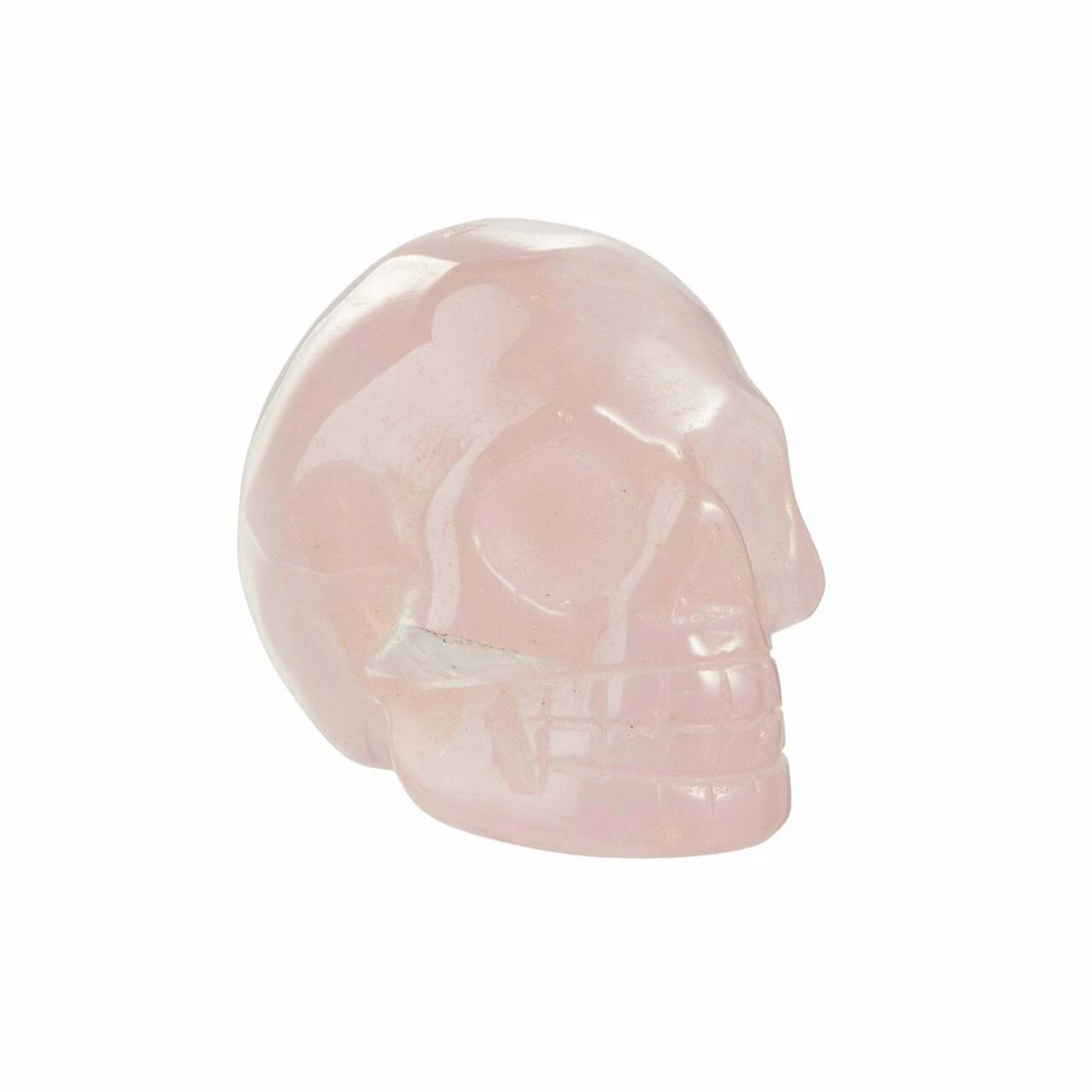 Small Rose Quartz Skull Home & Living Rocks & Geodes etna.com.pe